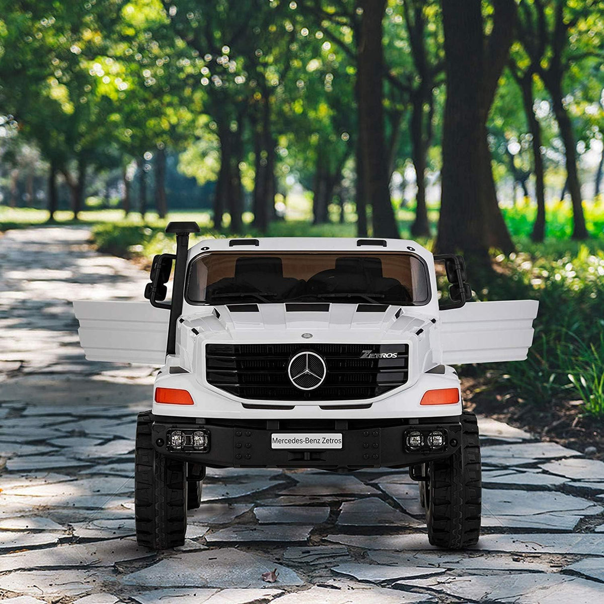 Unleash Adventure with the Mercedes Zetros 24 Volt Remote Control Ride ...