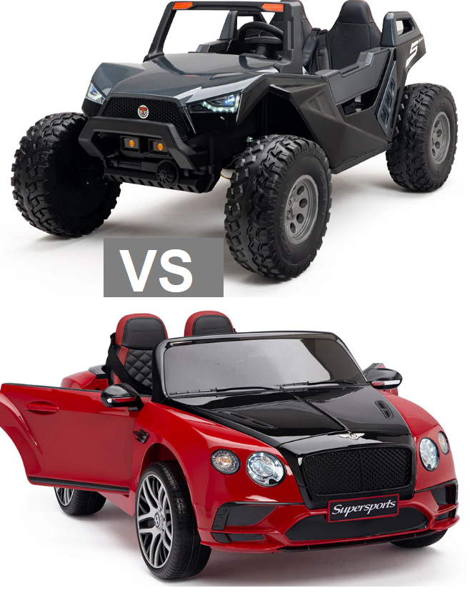 Super Buggy XL 4WD vs. Bentley Continental GT Ride-On Car: Which is Be ...