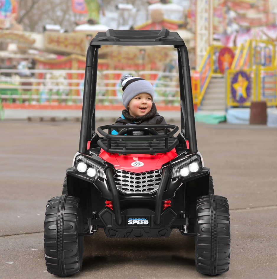 Trek 24V Remote Control Ride On UTV With 2 Seats!| Car Tots Ride On Toys