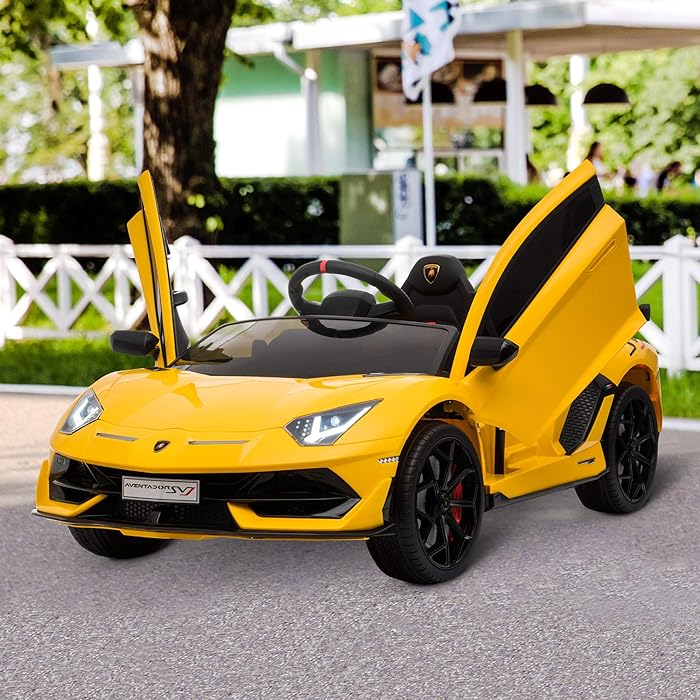 Unleash the Thrill - Lamborghini SVJ Two Seat 24V Remote Control Ride ...