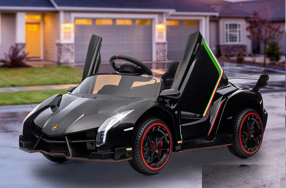 Lamborghini Veneno 2 Seat Remote Control Ride On With 4WD| Car Tots ...