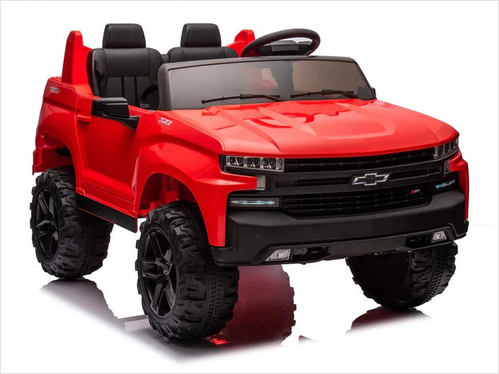Chevrolet Silverado 24V 2 Seat 4WD Remote Control Ride On Pickup Truck ...