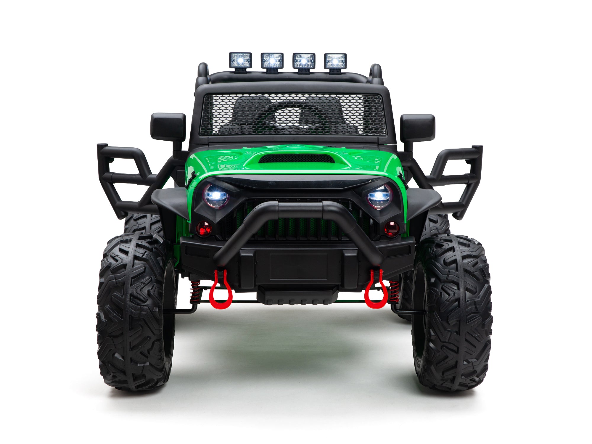 Crawler 24 Volt jeep Ride On Truck with 2.4G Remote Control and Rubber ...