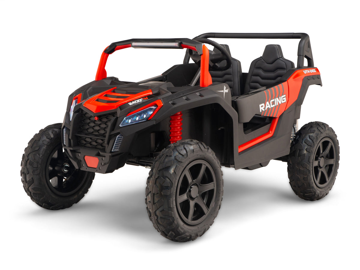 Rampage 24 Volt Ride On UTV w/Rubber Tires and Brushless Motor| Car ...
